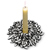 Chrysanthemum Candlestick | Galmer Fine Silver